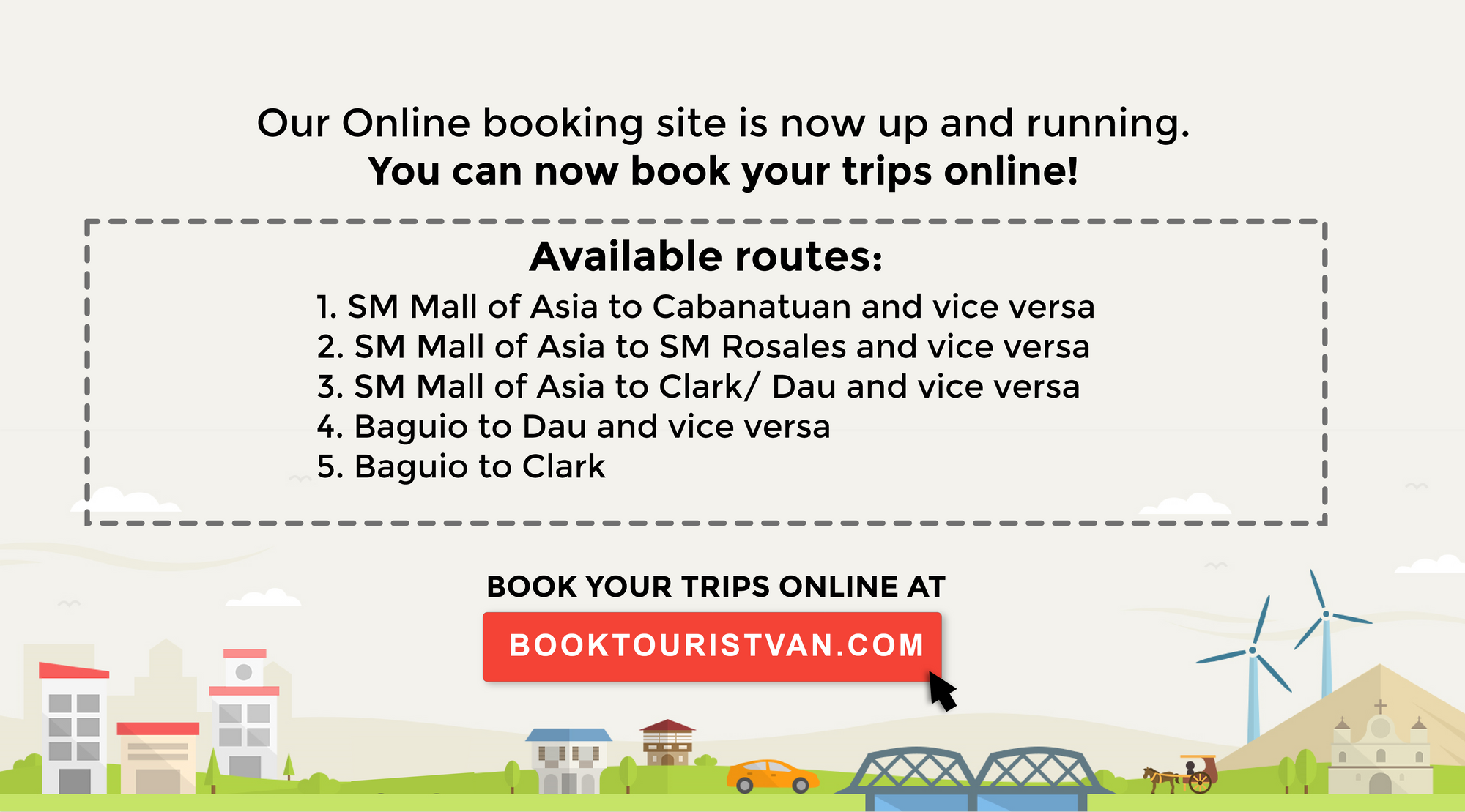 It's VANtastic! Book your van trips now!